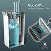 Mop and bucket with Wringer Set, Flat ,for floor cleaning with 3 Micro ...